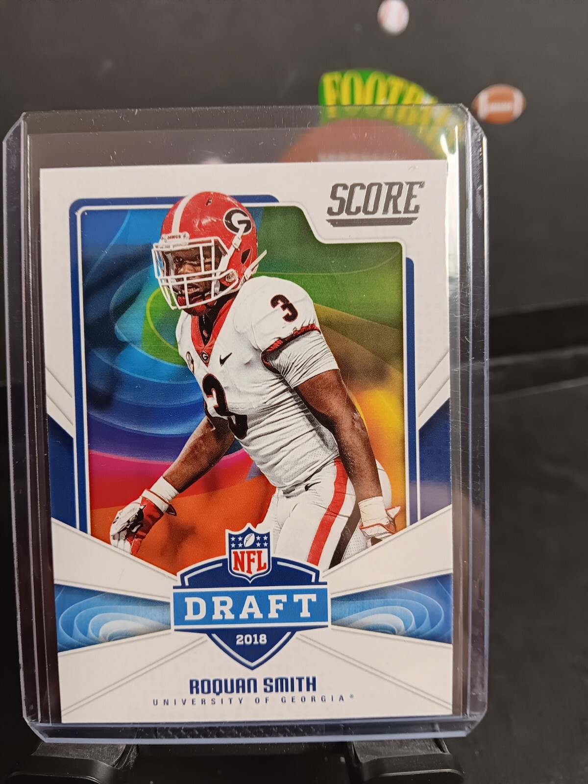 Roquan Smith 2018 SCORE NFL DRAFT ROOKIE INSERT #13 CHICAGO BEARS | eBay