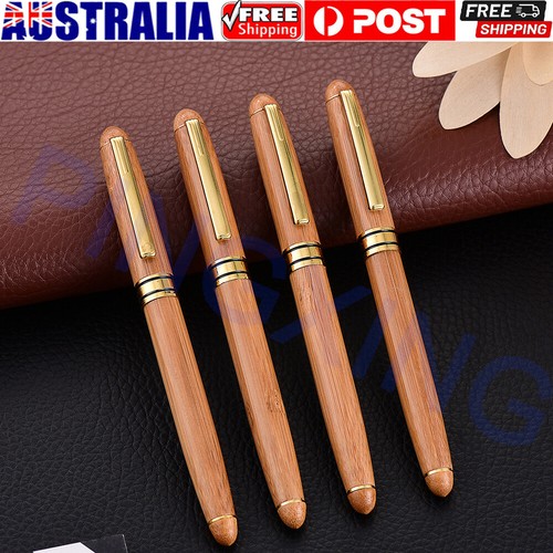 Wooden Fountain Pen Vintage Pens Writing Pens Fancy Luxury Bamboo ...