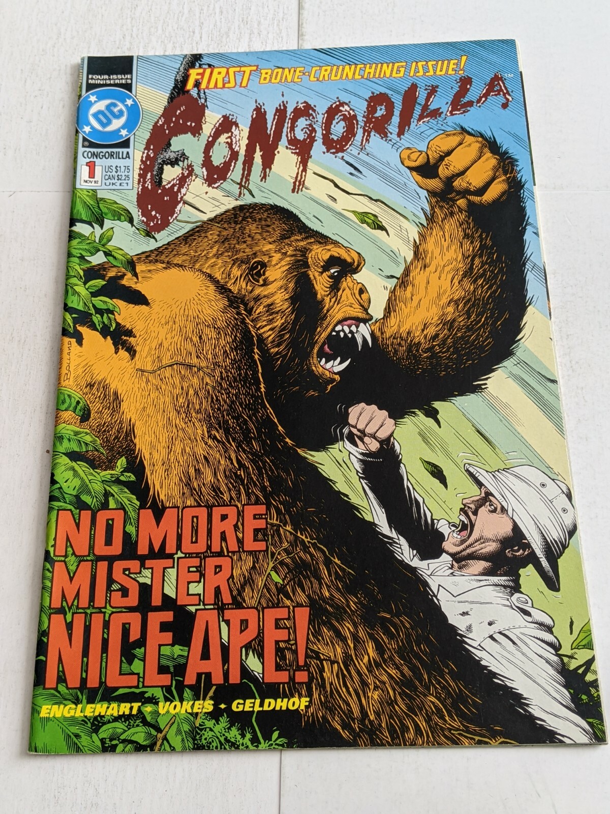 Congorilla #1 November 1992 DC Comics | eBay