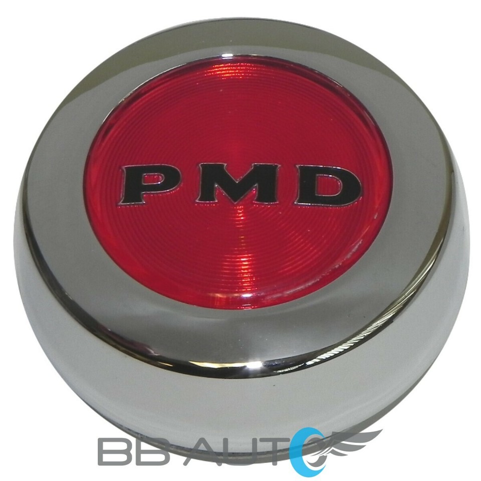 Set of 4 67-72 Pontiac Red PMD Rally Wheel II Center Caps Firebird ...