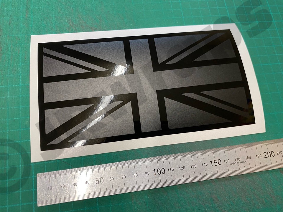Union Jack Stickers Decals 190x100mm Car Van Camper Bike Matte & Gloss ...