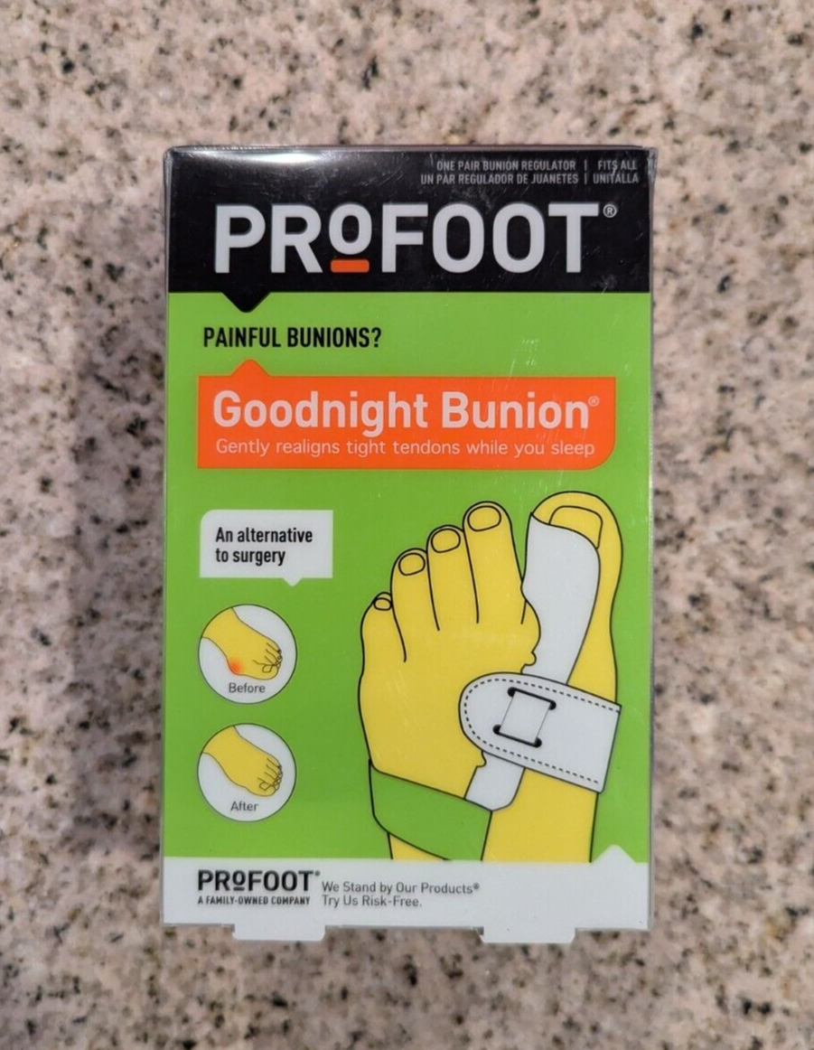 Profoot Goodnight Bunion Pro Bunion Regulator Relieve Bunion Pain 1 ...