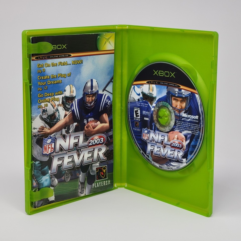 NFL Fever 2003 (Original Xbox) CIB COMPLETE & TESTED 805529139480| eBay