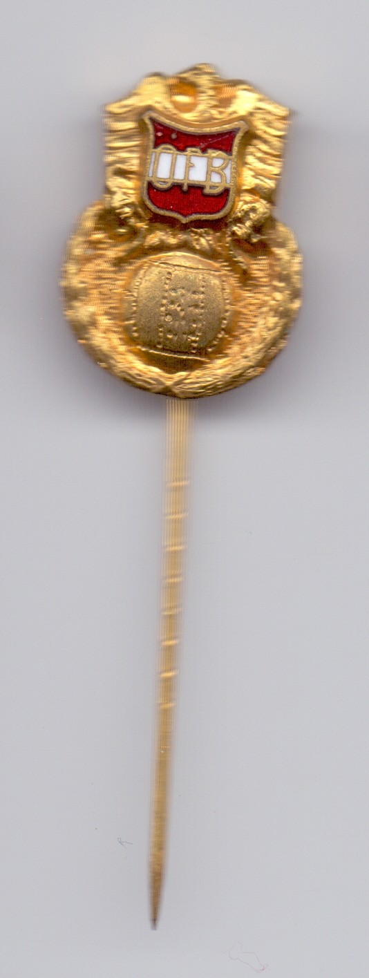 enamel pin badge anstecknadel AUSTRIA Österreich FOOTBALL FEDERATION ...