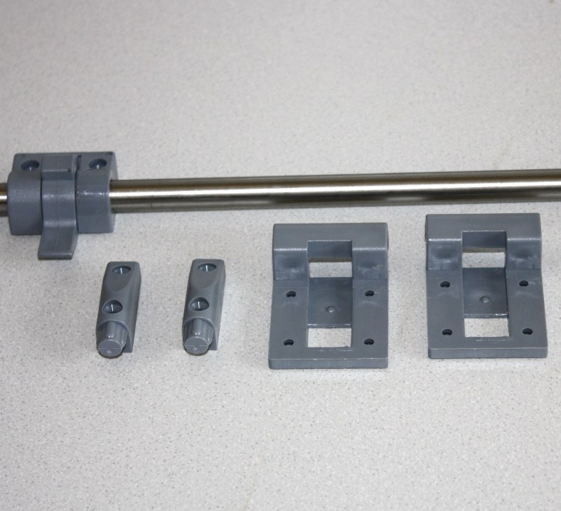 RV adjustable hinged, TABLE SLIDE RAIL kit clip on - VW campervan ...