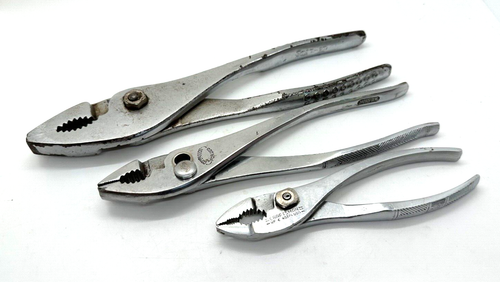 Snap On & Craftsman Companion Tools 5"- 9" Long Slip Joint Set Pliers ...