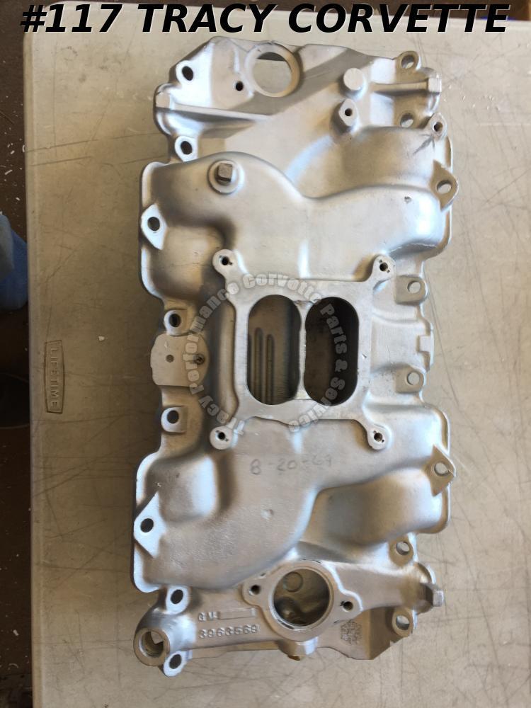 1970-1971 Corvette Intake Manifold 3963569 LS6 454 Low Rise Large Port ...