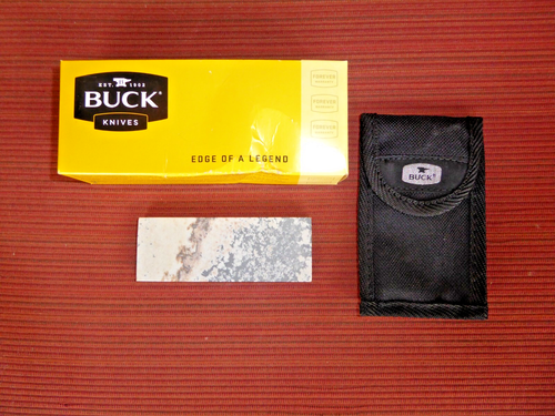 Buck Knives Soft Arkansas Sharpening Stone New In box | eBay