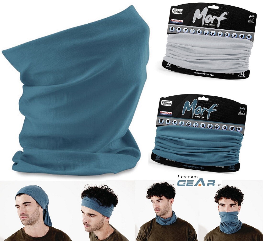 Microfibre SNOOD Scarf Morf Original MULTI USE Motorcycle Face Neck ...