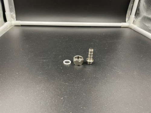 Stainless Steel fuel line connector kit (Karcoma petcock straight) | eBay