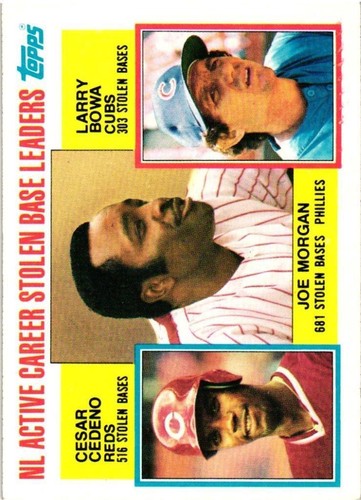 STOLEN BASE LEADERS Card #705 See Photos FREE SHIPPING B14R1S1P2 | eBay