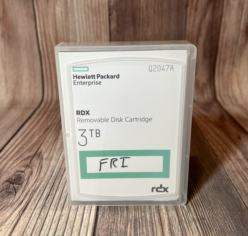 HP Q2047A RDX Disk Cartridge - 3TB for sale online | eBay