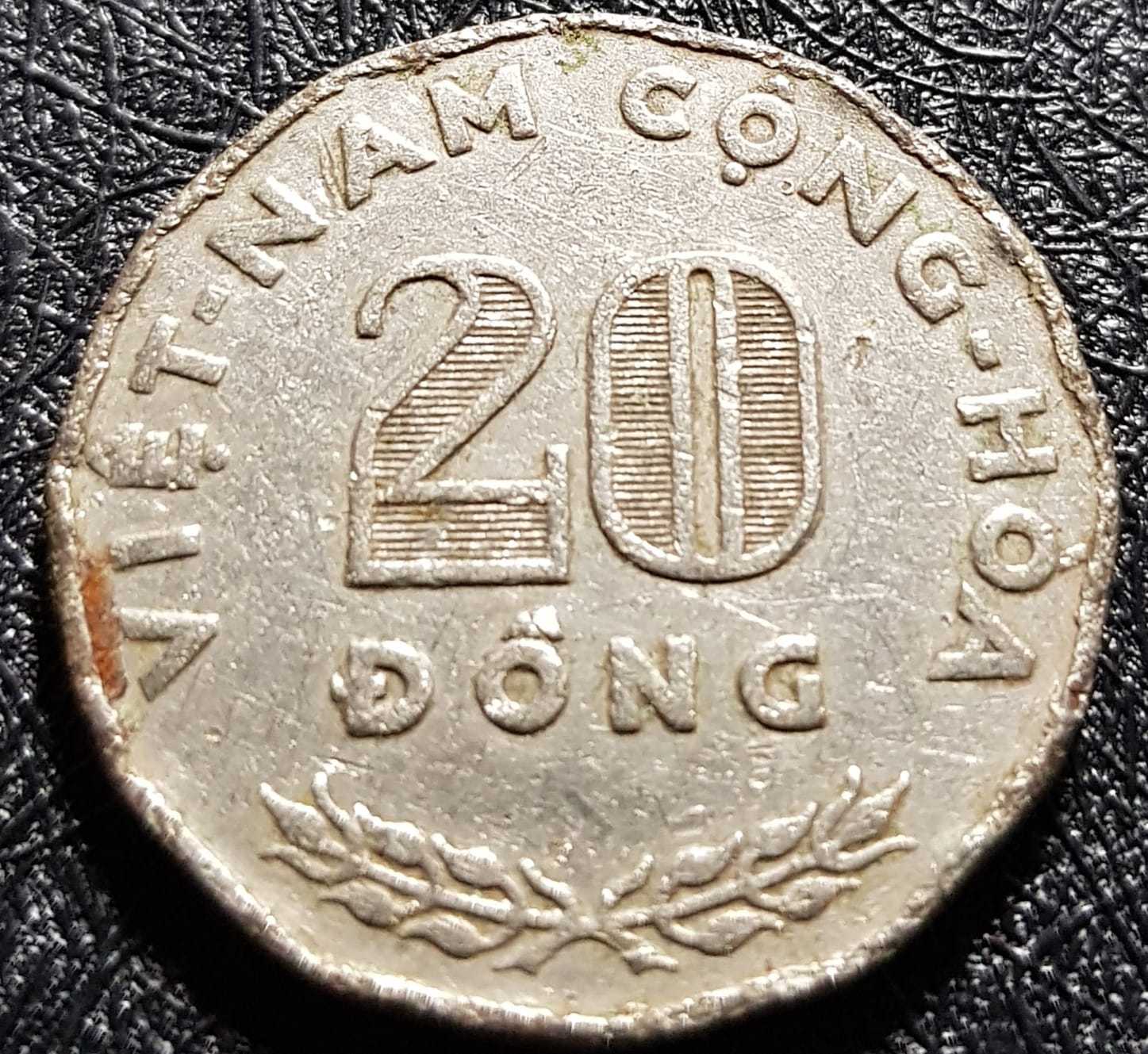 1968 Vietnam 20 Dong coin "Rare" dia 29mm(plus FREE 1 coin) #26236 | eBay