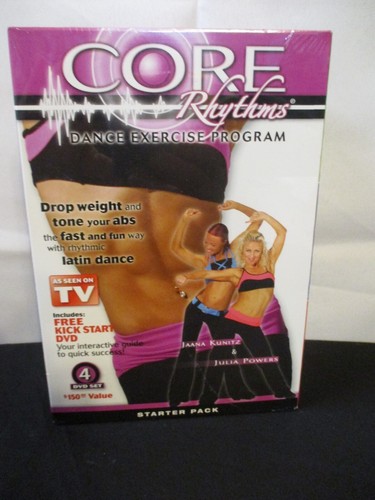 CORE Rhythms Dance Exercise Program 4-DVD Set Starter Pack NEW Sealed | eBay