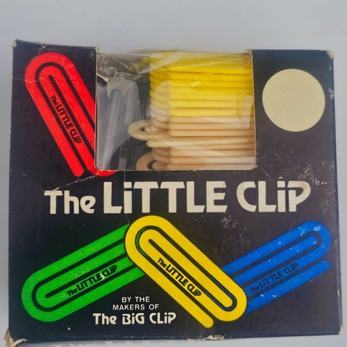 The Little Clip Tish Company Retro Vintage 80s Jumbo Multi-Color Paper ...
