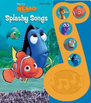 Finding Nemo Splashy Songs by Pixar Animation Studios Hardback Book The ...