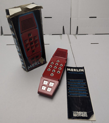 Merlin Parker Brothers (1978) Retro Handheld Games