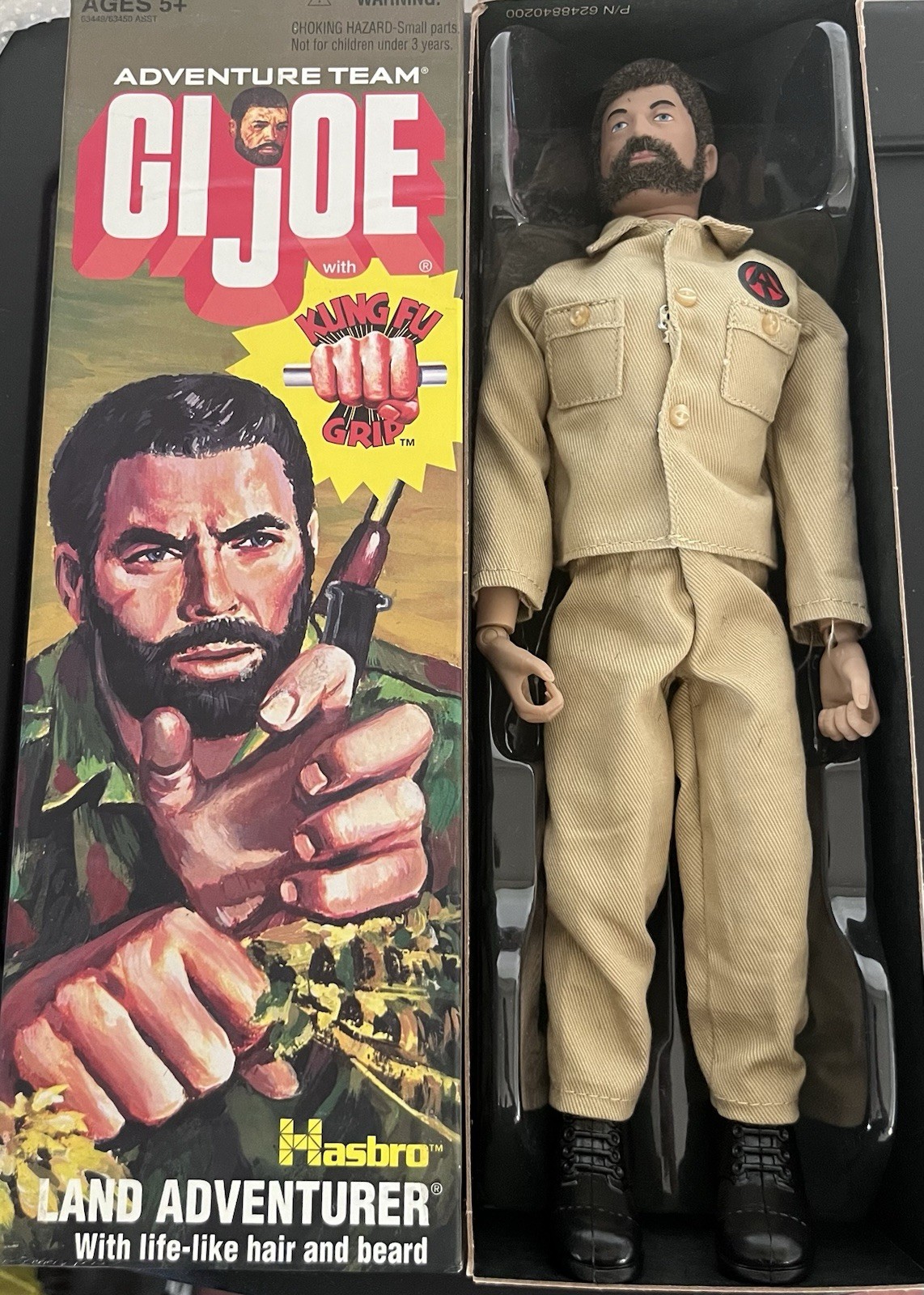 GI JOE-Man Of Action-With Life Like Hair-Kung Fu Grip | eBay