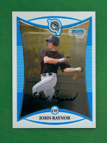 2008 Bowman Baseball 1st Bowman Chrome Prospects #BCP24 John Raynor | eBay
