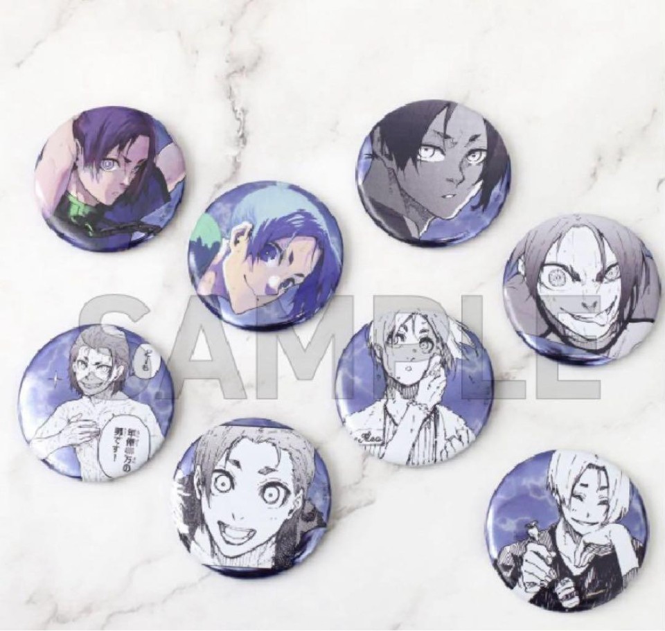 Blue Lock Reo Character Badge Vol.2 Limited Edition Unopened Box Japan ...