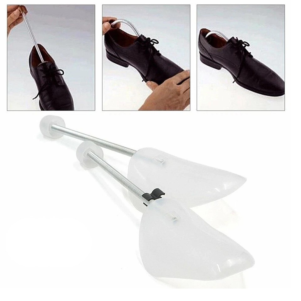 5x 10x 20x Men's Shoe Trees White Plastic Shoe Shapers Maintain Shoe ...