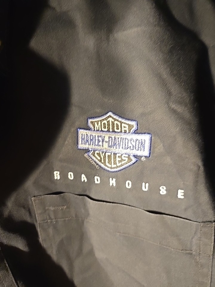 Rivers End Harley Davidson Roadhouse Men's Black Button down Large | eBay