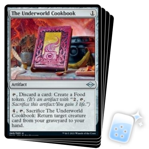 THE UNDERWORLD COOKBOOK X4 Modern Horizons 2 Magic MTG MINT CARD | eBay