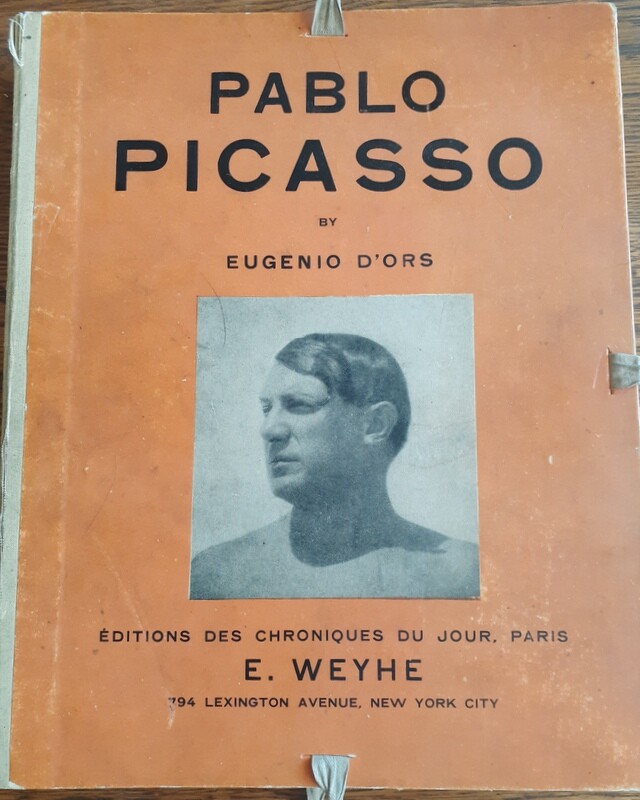 1905 Family with a Monkey Pablo Picasso Black & White Lithograph Print ...