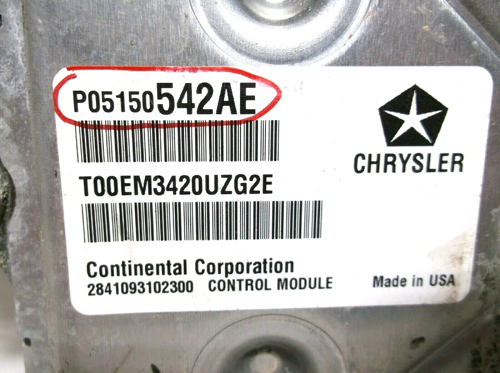 2011..11 DODGE CALIBER/COMPASS/PATRIOT ENGINE COMPUTER/ECU.PCM ...