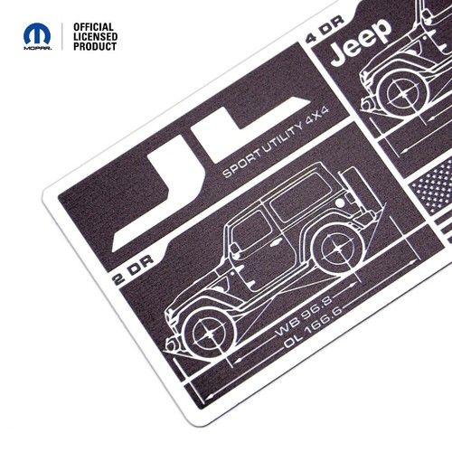 Jeep Wrangler (JL) Data Plate | eBay