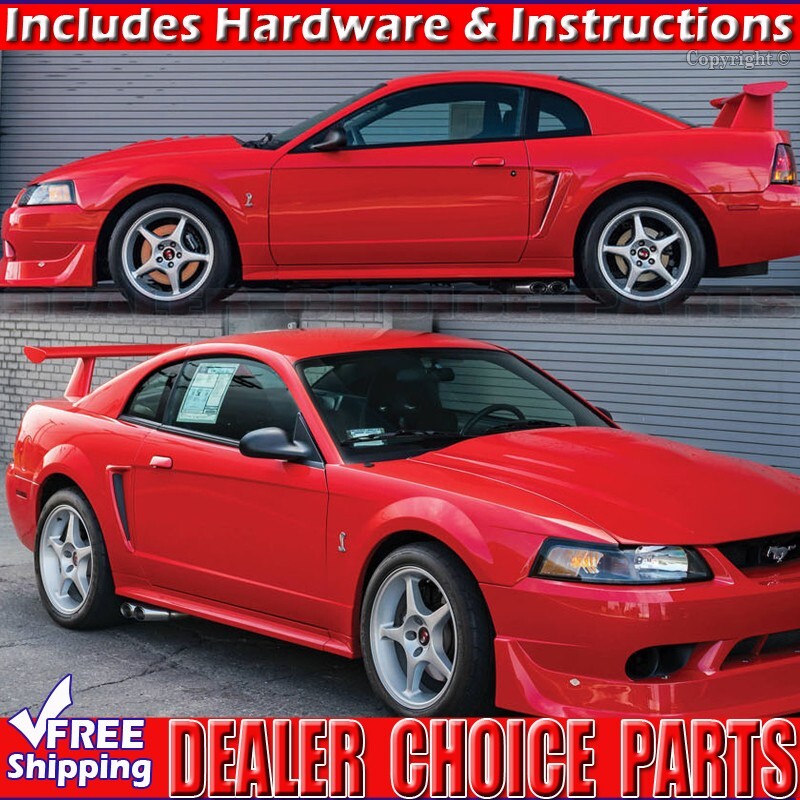 1999 2000 01 02 2003 2004 Ford Mustang CobraR Style Trunk Spoiler Wing ...