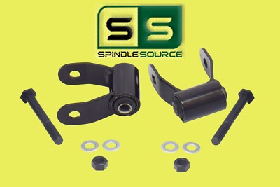 1.0" Rear Drop/Shackles W/ HARDWARE Fits 1998-2015 Ford Ranger 2WD | eBay