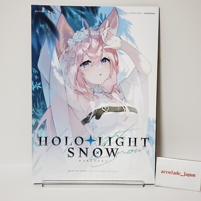 HoloLight Snow Hololive Art Book Hakui Koyori Kabedoru B5/12P Doujinshi ...