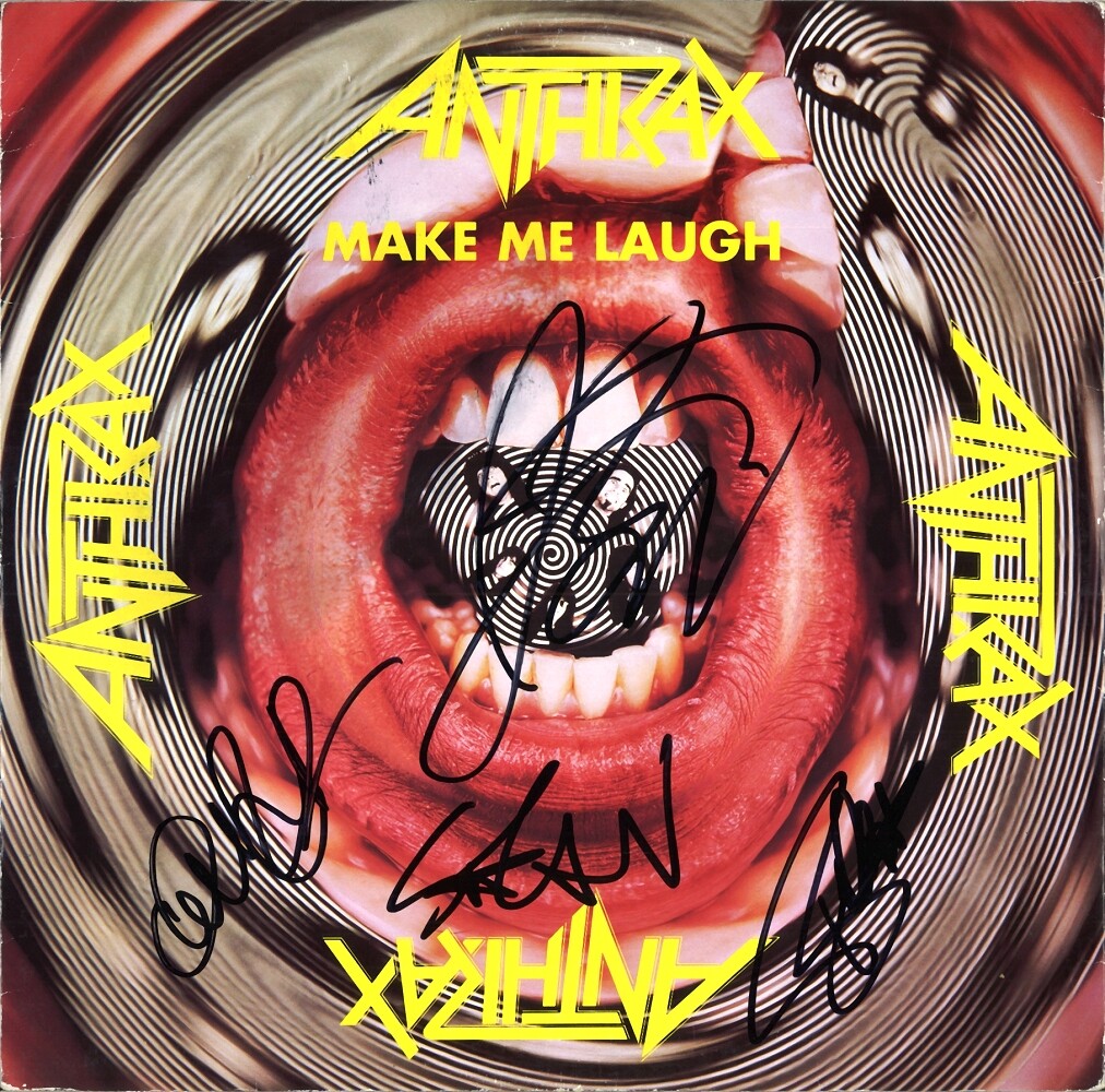 ANTHRAX Make Me Laugh, VINYL 12" CHARLIE BENANTE Scott Ian Joey ...