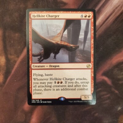 MTG Hellkite Charger LP Lightly Played | Rare Red Creature | Modern ...