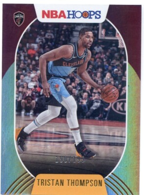 2020-21 Panini NBA Hoops Premium #/199 NO. 87 Tristan Thompson ...