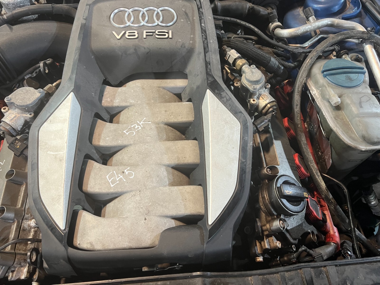 AUDI A5 S5 4.2 V8 CAUA COMPLETE ENGINE 53000 MILEAGE REF E45 | eBay UK