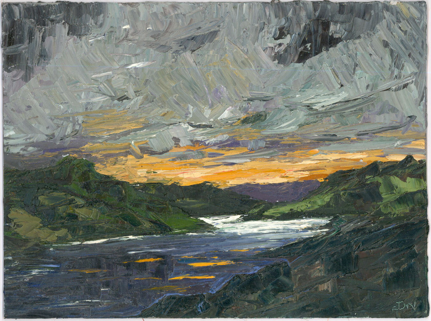 Daniel Nichols - Contemporary Oil, Loch Restil | eBay
