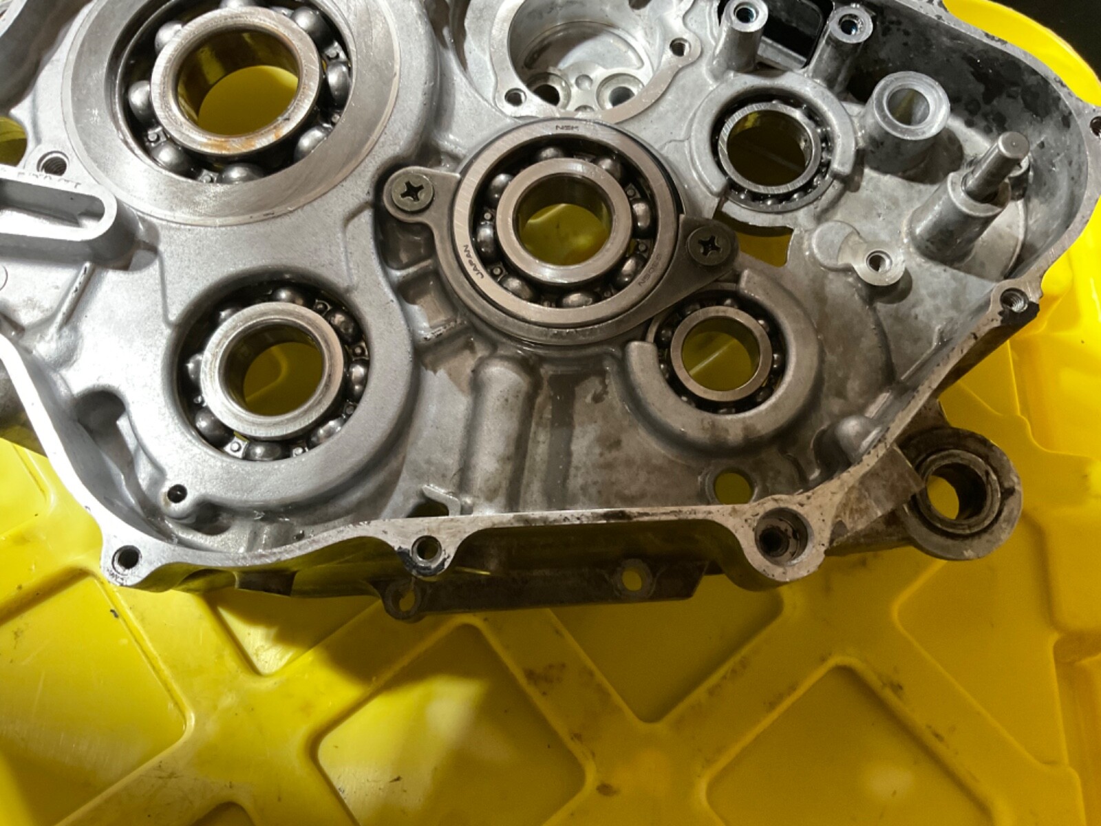 01-05 Yamaha Raptor 660 Engine Crank Case Crankcase #4375 | eBay