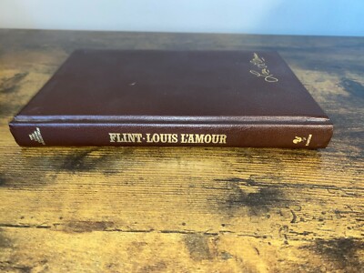 Louis L'Amour FLINT Leatherette Edition hardcover book | eBay