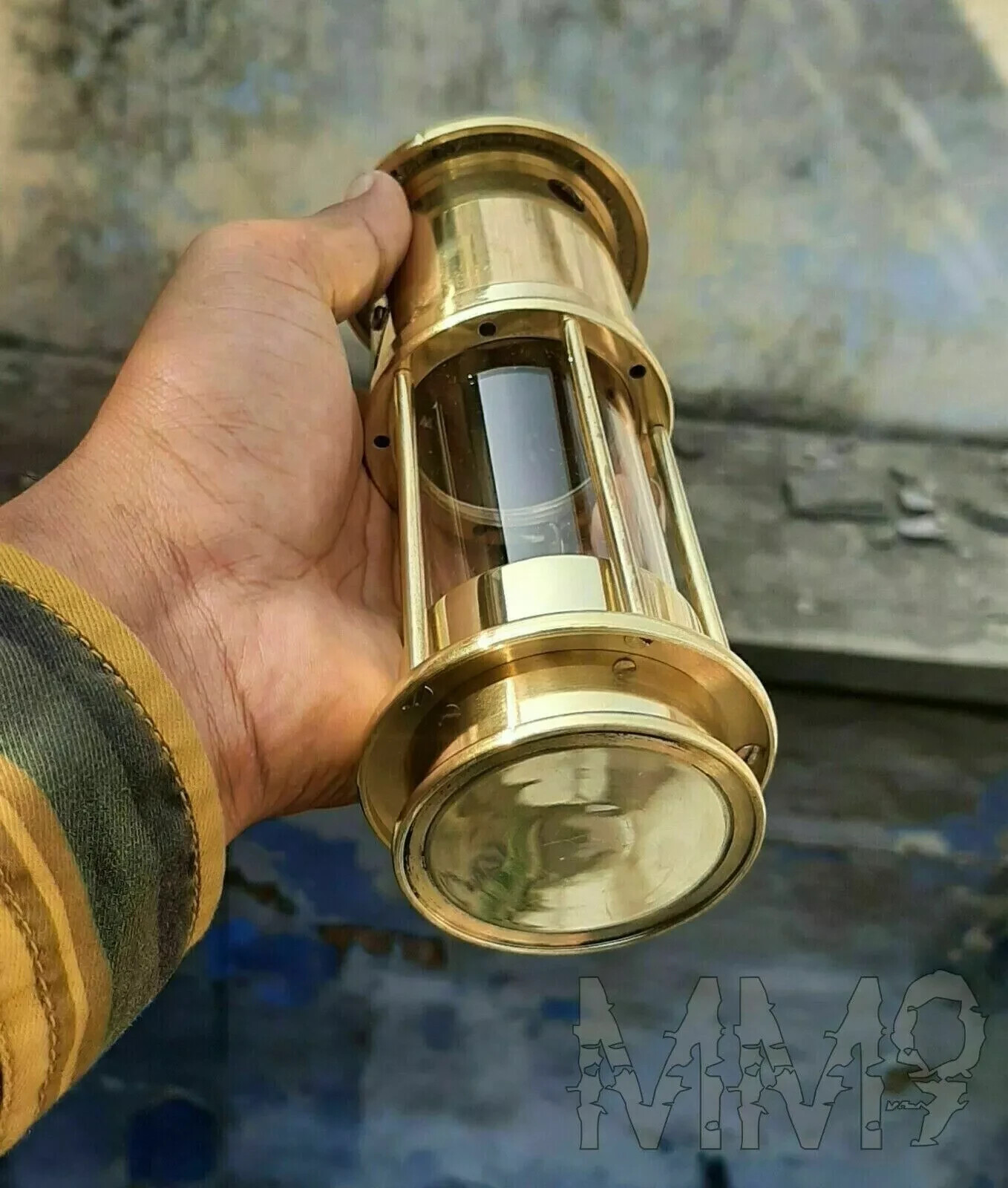 Ancient Times Nautical Brass Maritime Ship Lantern Mini Oil Boat Light ...