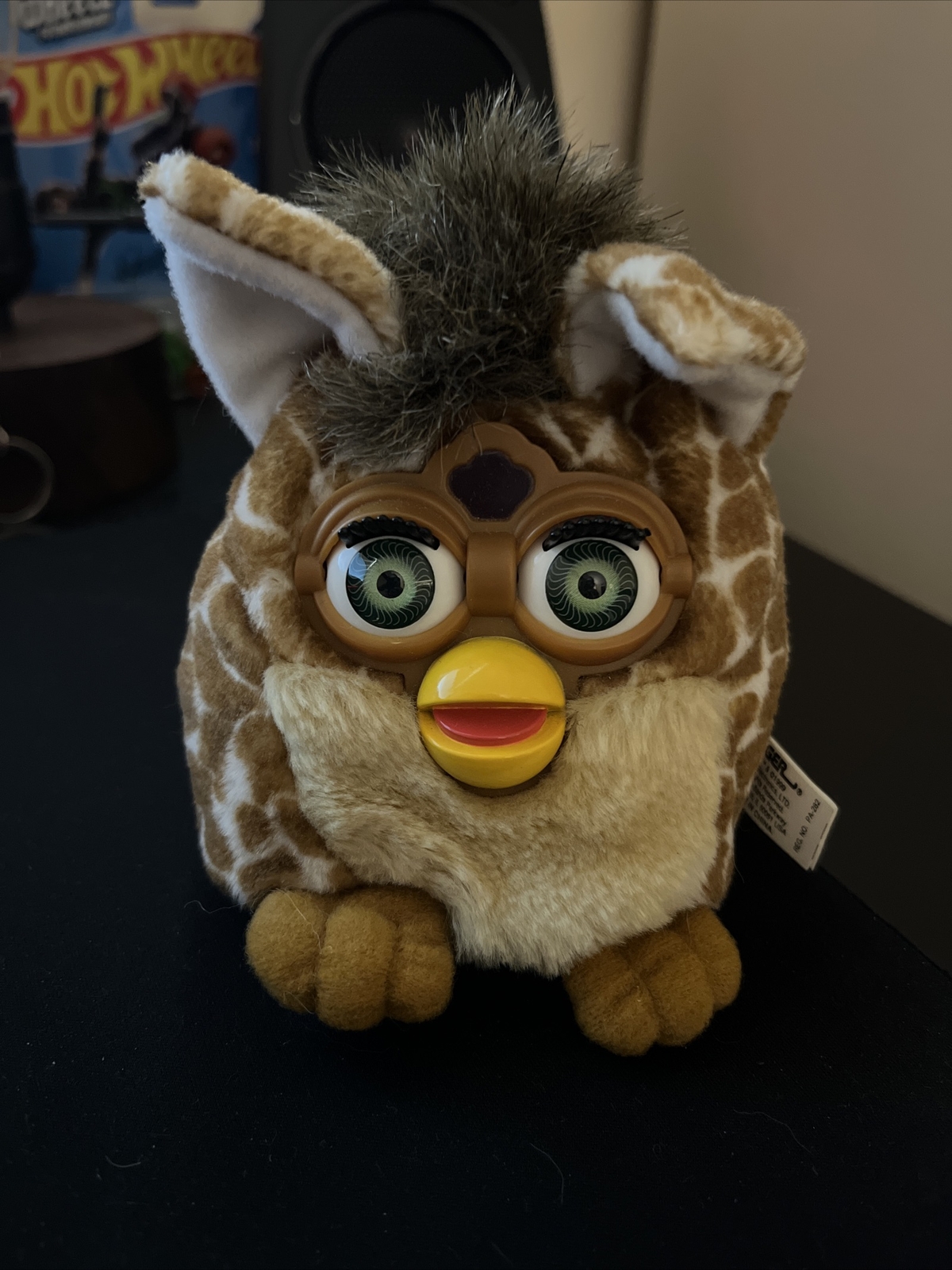 1999 Furby Buddies (70-700) Giraffe print with green eyes | eBay