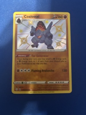 Pokémon TCG Coalossal Shining Fates SV069/SV122 Holo Shiny Holo Rare | eBay