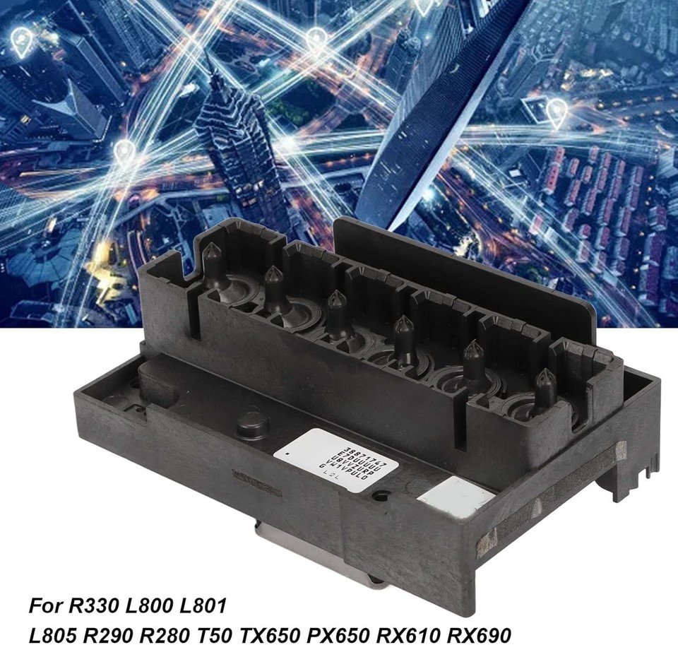 Office Printhead ABS Color Printhead Replacement for Epson R330 L800 ...