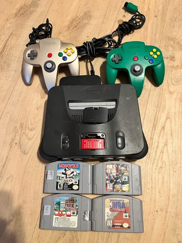 nintendo 64 console bundle With Red Expansion Pak And Games Read ...