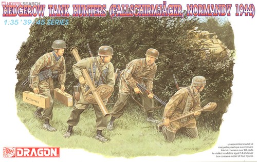 DRAGON 1/35 6127 Hedgerow Tank Hunters (Fallschirmjager Normandy 1944 ...