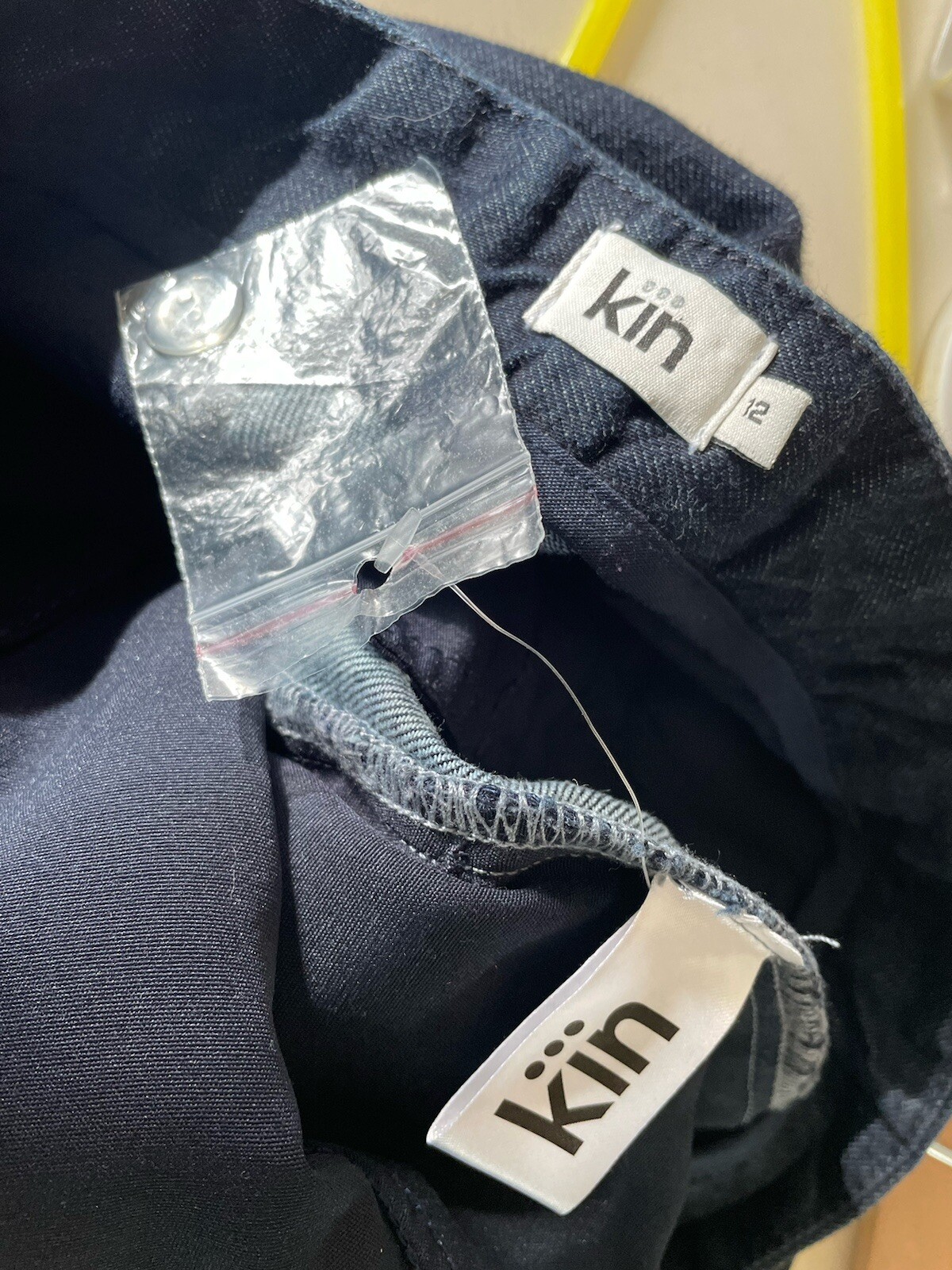 Kin John Lewis Barrel Wide Leg Front Pleated Blue Thi… - Gem