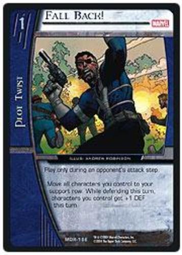 VS System: Fall Back! - Unlimited Edition - Foil [Played] Marvel ...