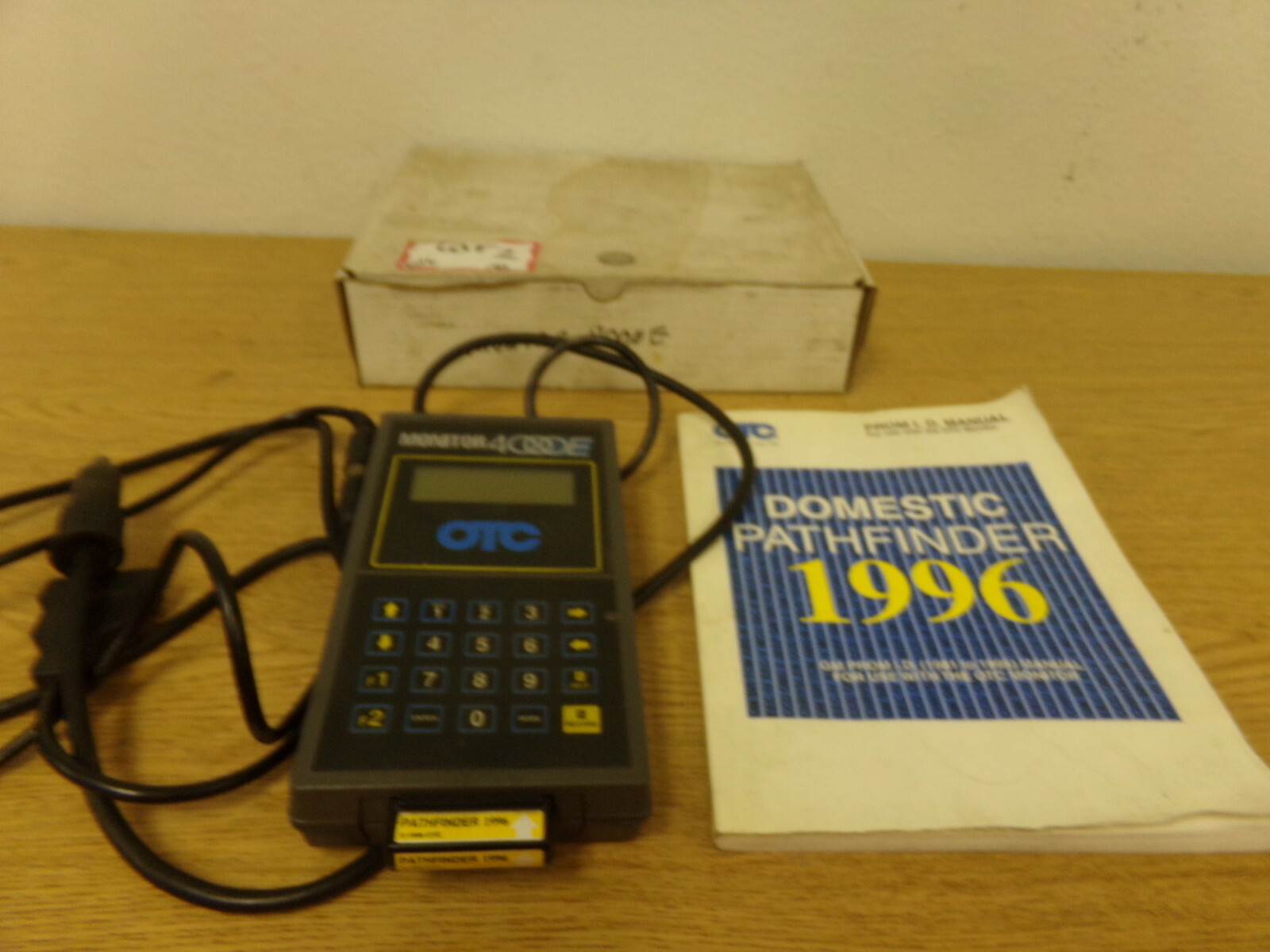 OTC Monitor 4000 E Prom ID Manual Domestic Pathfinder 1996 F34361780 | eBay