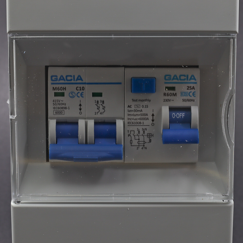 Motorhome Caravan Fuse Box Mains 240v 230v RCD MCB Consumer Unit Barge ...